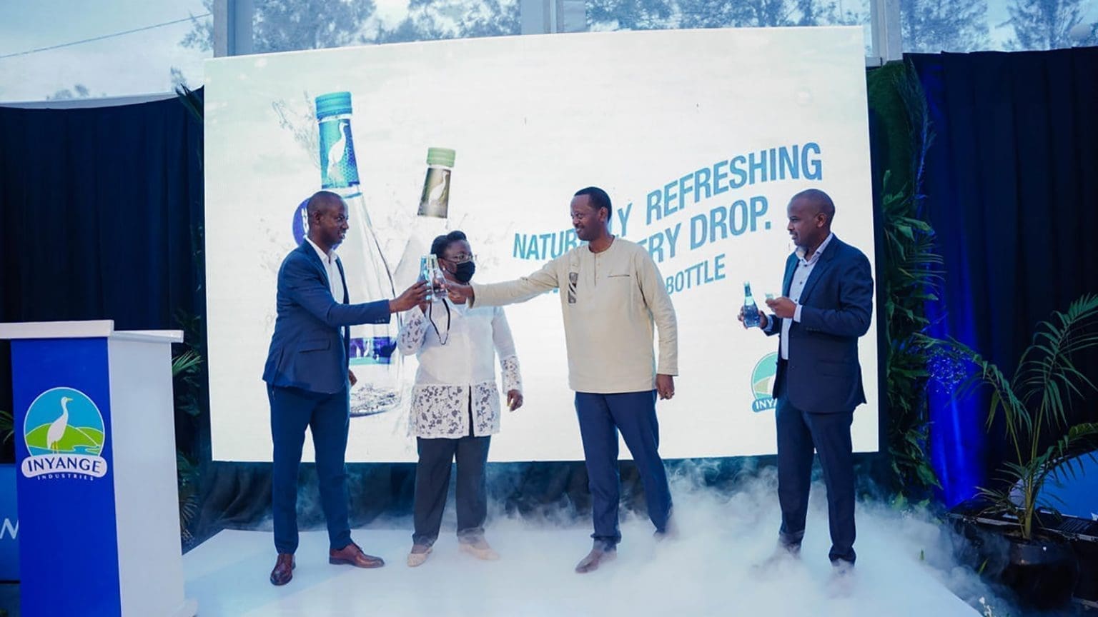 Rwanda based Inyange Industries introduces mineral water in glass ...