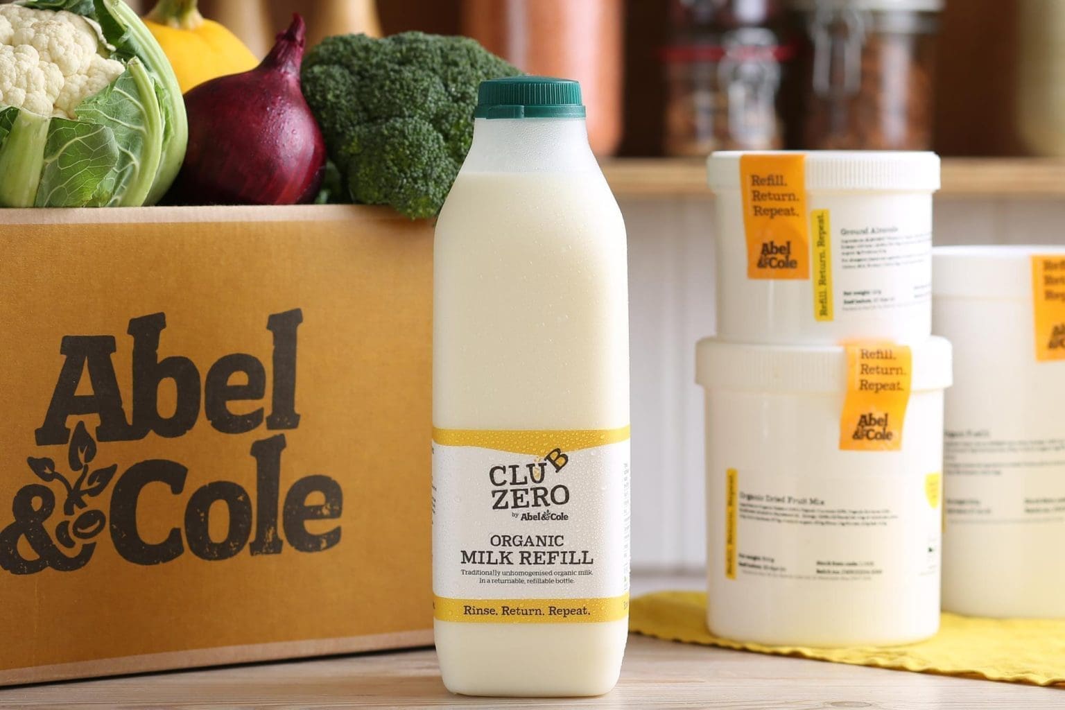 Abel & Cole introduces refillable polypropylene milk bottles to reduce ...